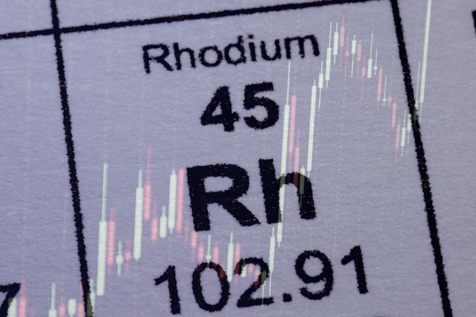 Rhodium Price Jumps 35% in July on Tight Supply - rawmaterials.net